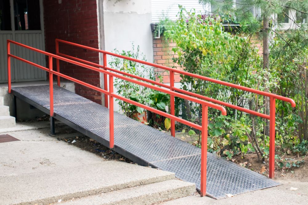 Wheelchair Access Ramp Install | JointHomeServices.com